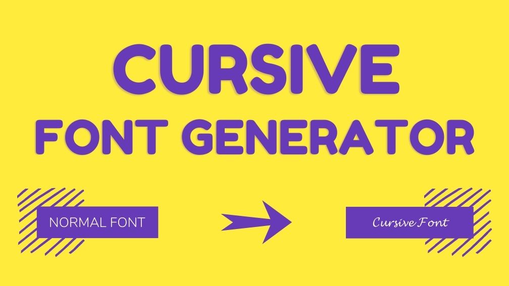 Cursive Font Generator Copy And Paste